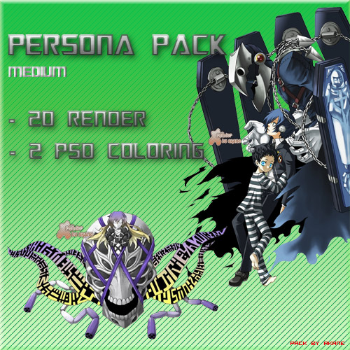 Persona Pack by akaneisrolling on DeviantArt