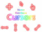 Neon Rainbow Cursor by brdqm468 on DeviantArt