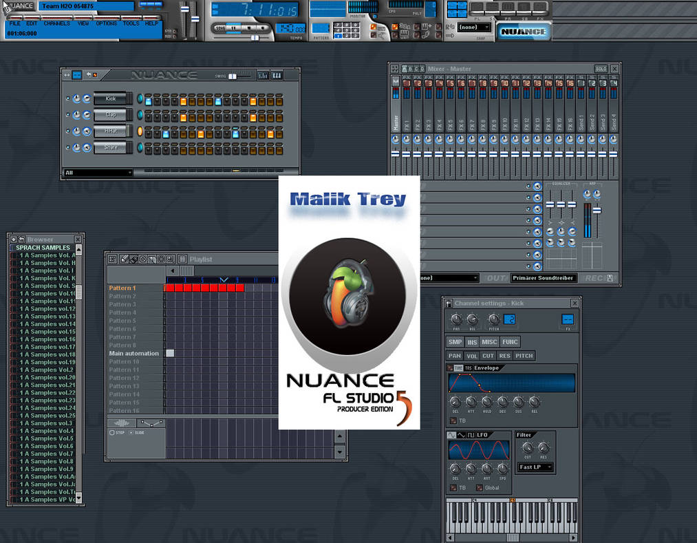 nuance FL Studio Skin by malik-trey on DeviantArt