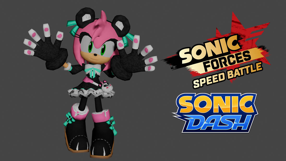 Panda Amy | Sonic Forces / Sonic Dash [DOWNLOAD] by SmileyWorldProduct ...