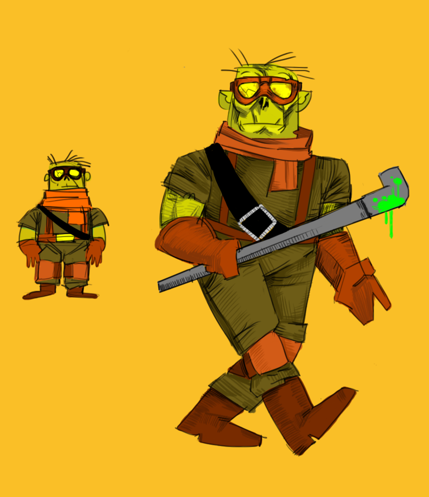 Nuclear Guy by bat-cavess on DeviantArt