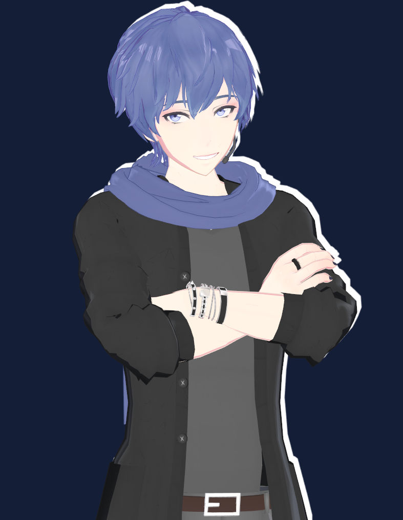 [DL] Tda KAITO Outfit #1 - KAITO 17th [KAITO-DAI] by KAITO-DAI on DeviantArt