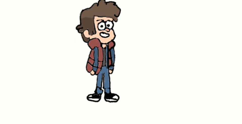 What If Dipper pines was Martey Mcfly by Darklore57 on DeviantArt