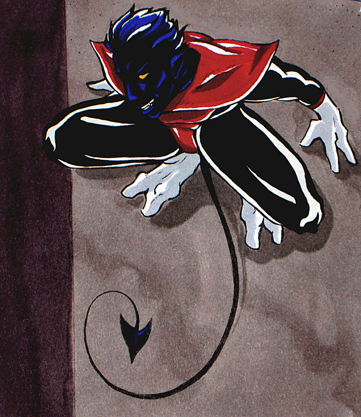 The Incredible Nightcrawler by Mango-Elf on DeviantArt