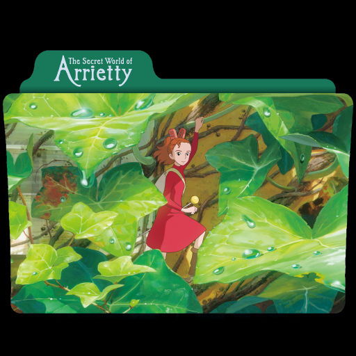 The Secret World Of Arrietty (2010) Folder Icon by AckermanOP on DeviantArt