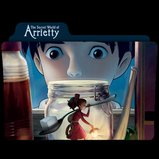 The Secret World Of Arrietty (2010) Folder Icon by AckermanOP on DeviantArt