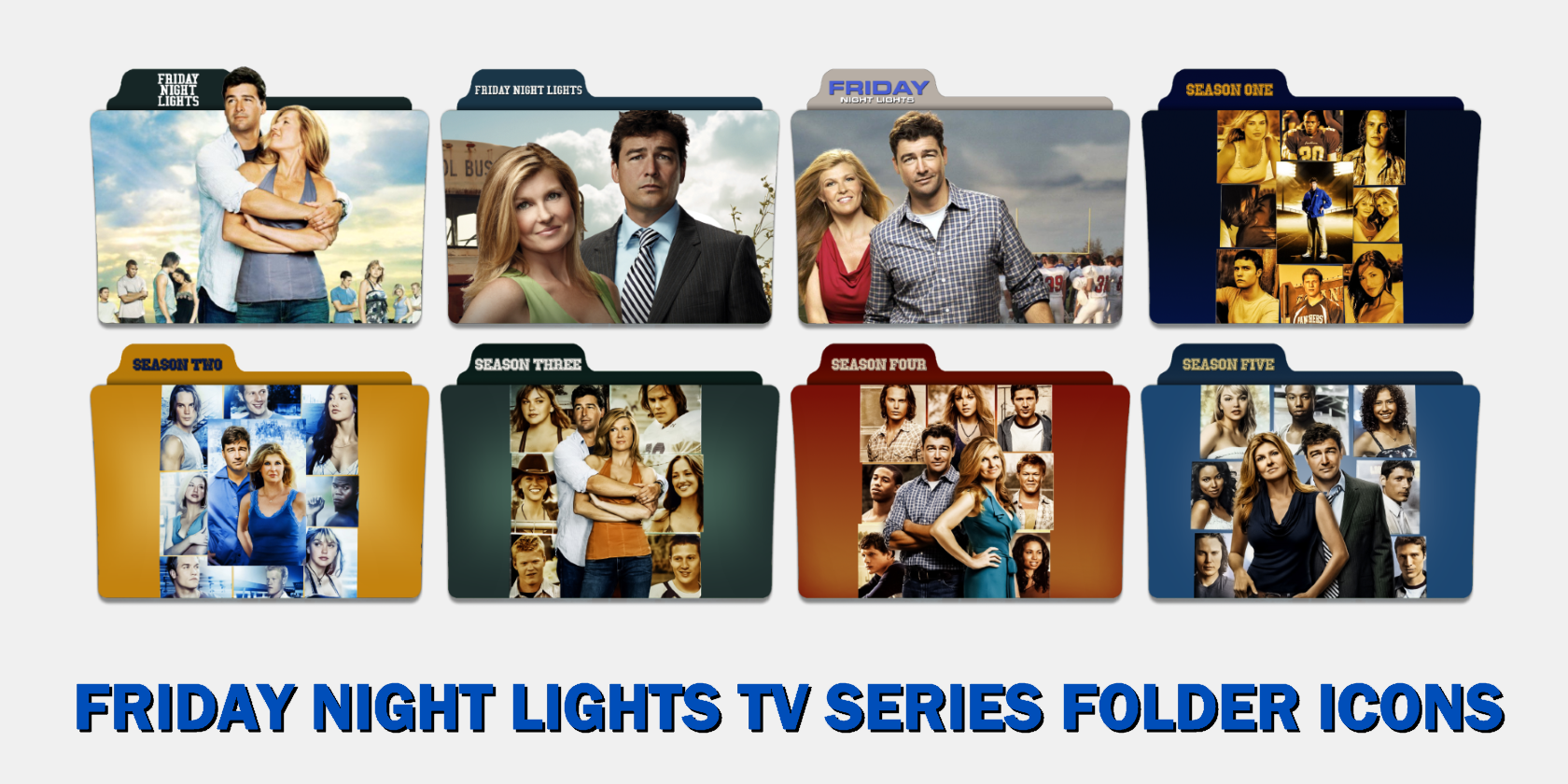 Friday Night Lights TV Series Folder Icons by AckermanOP on DeviantArt