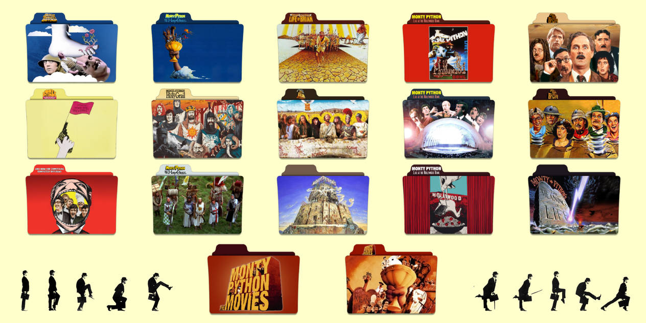 Monty Python Folder Icons by AckermanOP on DeviantArt