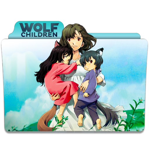 Wolf Children (2012) Folder Icon by AckermanOP on DeviantArt