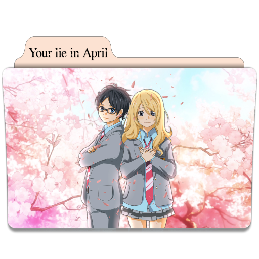 Your Lie In April Folder Icon by AckermanOP on DeviantArt