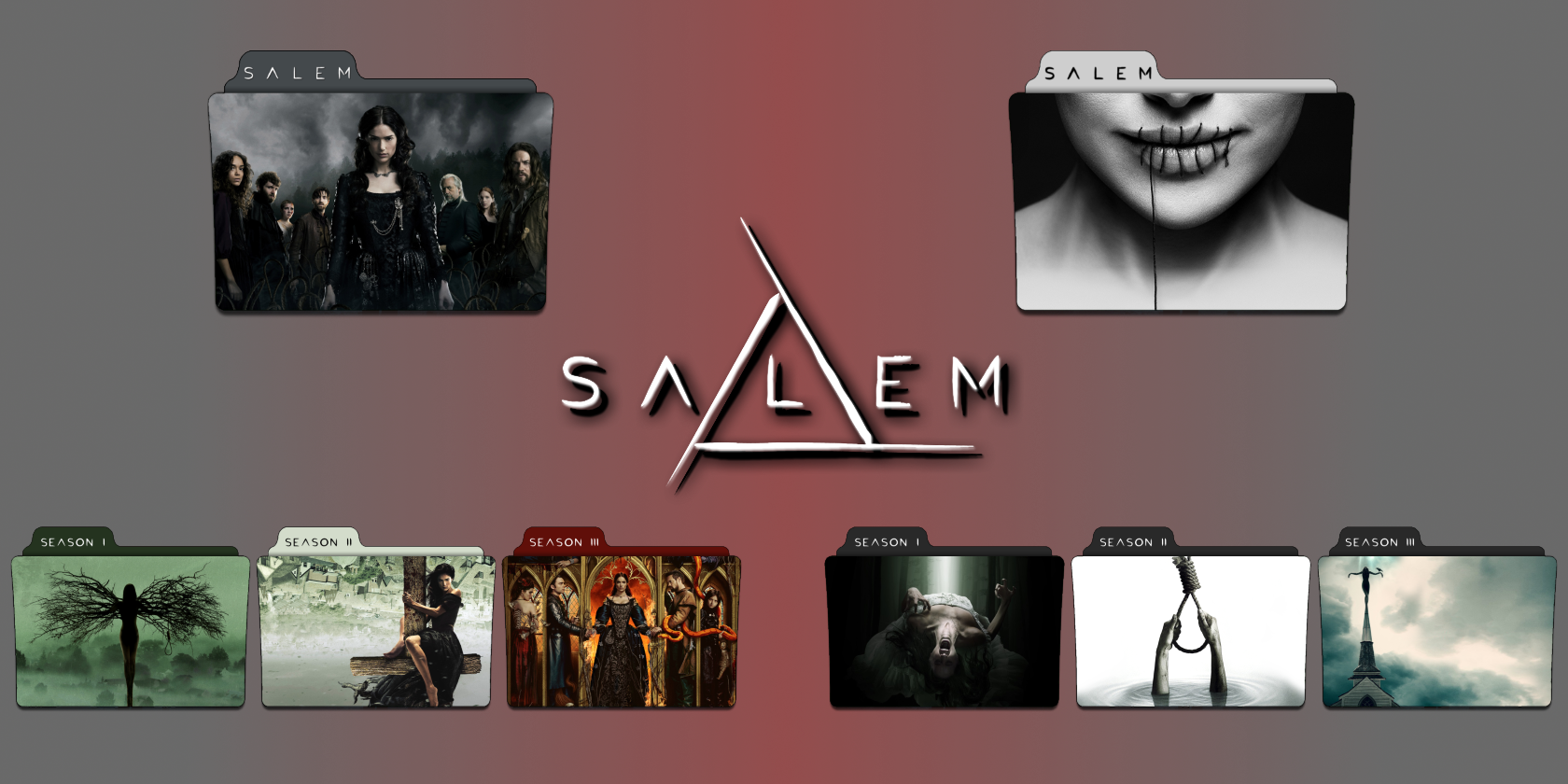 Salem (TV Series) Folder Icons by AckermanOP on DeviantArt