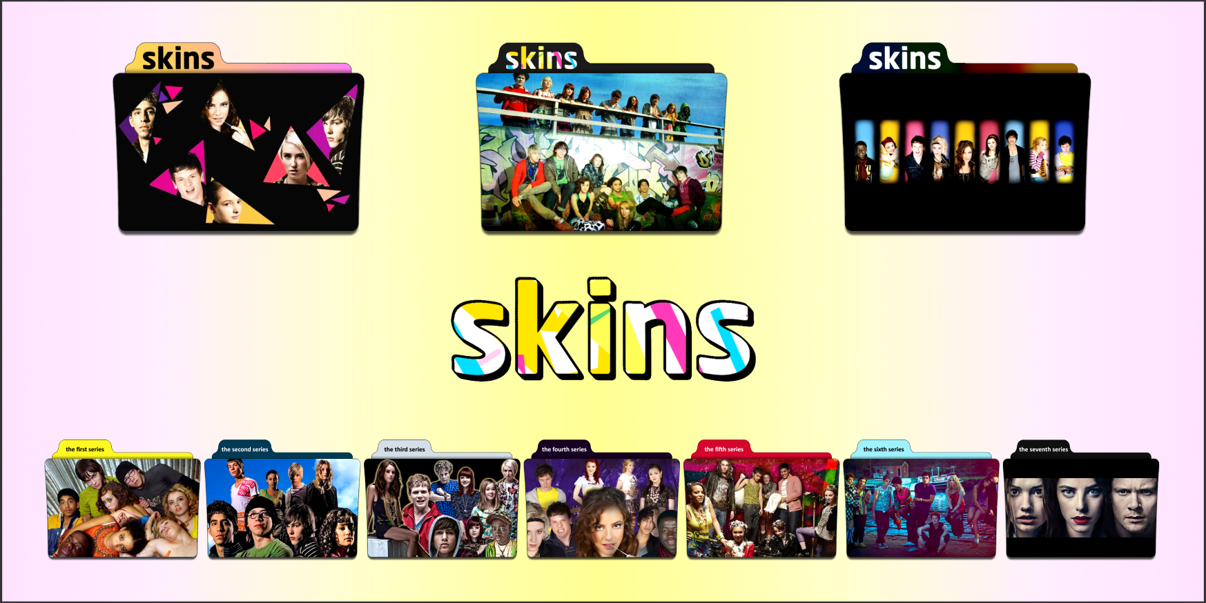 Skins (TV Series) Folder Icons by AckermanOP on DeviantArt