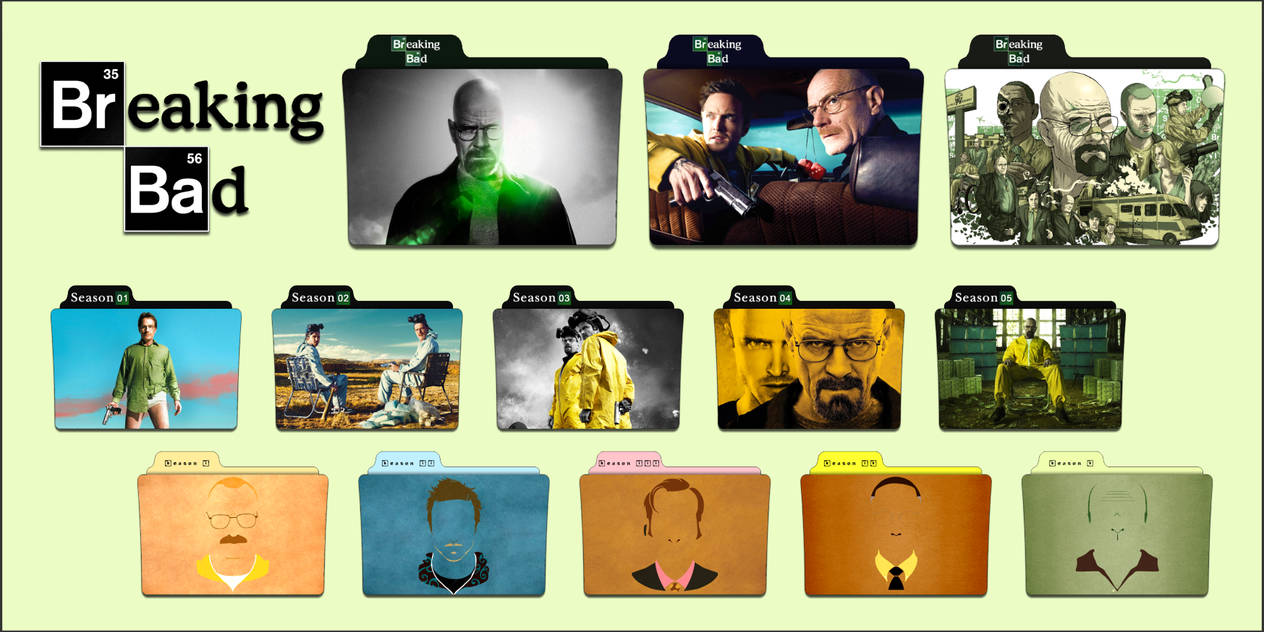 Breaking Bad (TV Series) Folder Icons by AckermanOP on DeviantArt