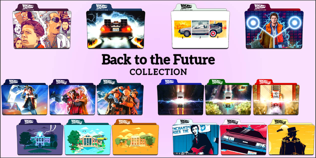 Back To The Future Film Series Folder Icons by AckermanOP on DeviantArt Back To The Future Film Series Folder Icons by AckermanOP on DeviantArt