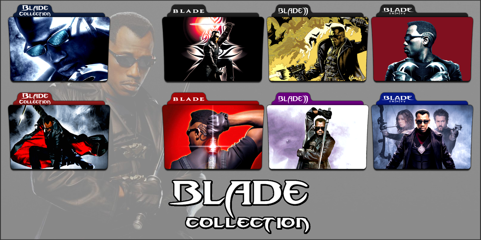Blade Trilogy Folder Icons by AckermanOP on DeviantArt