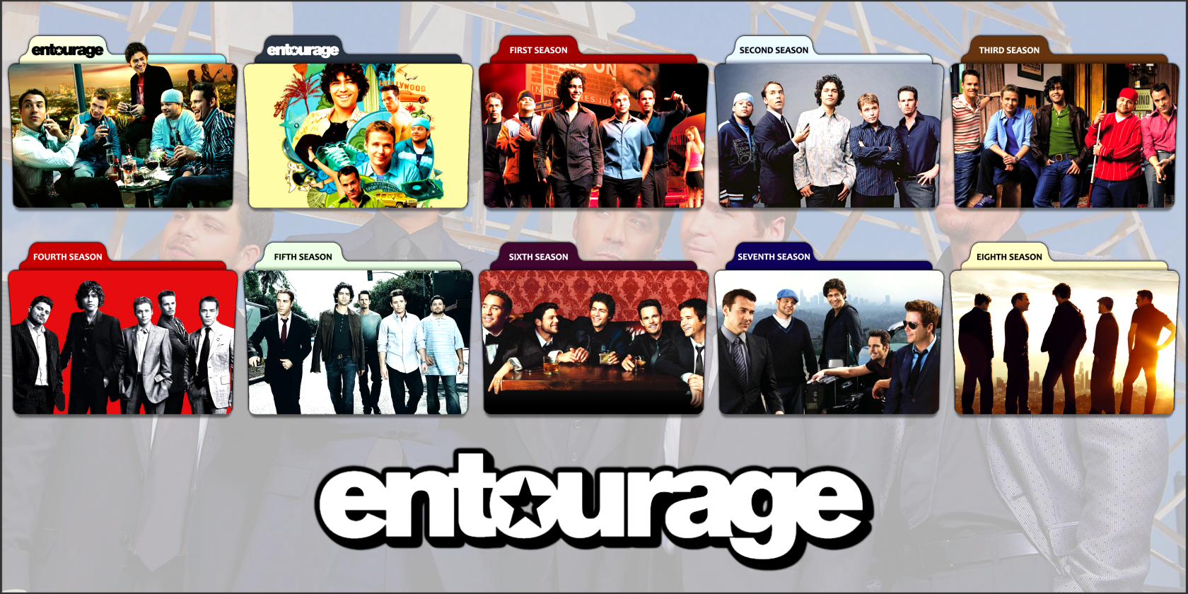 Entourage (TV Series) Folder Icons by AckermanOP on DeviantArt