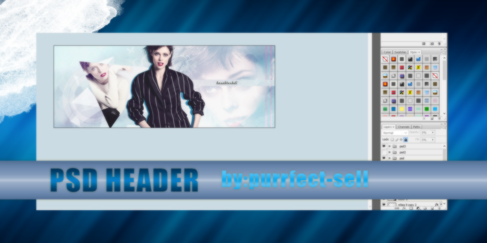 +PSD Header by purrfect-sell on DeviantArt