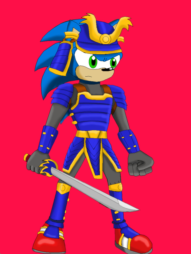 Samurai Sonic by CyotheLion on DeviantArt