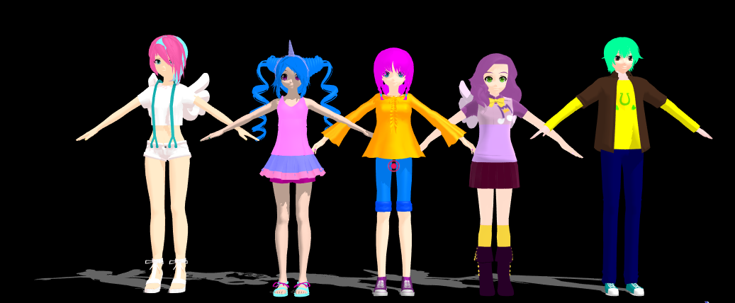 MMD MLP G5 PACK DL by busmike89 on DeviantArt