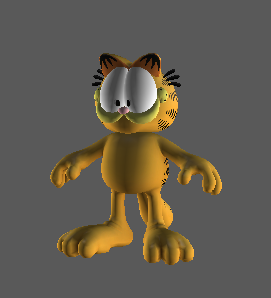 Garfield Model by Oofinator26 on DeviantArt