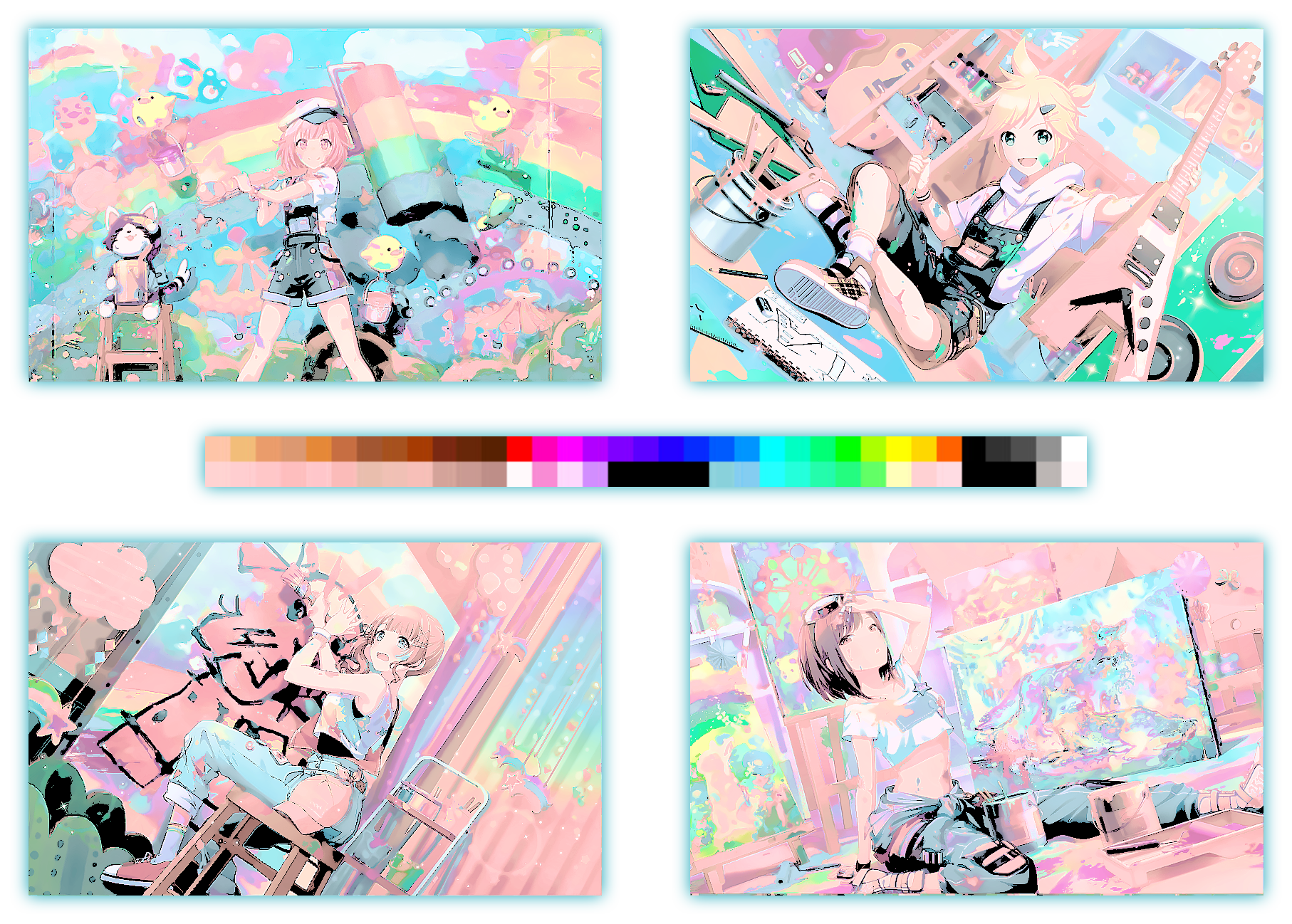 colorful emotions. by dreamywonderz on DeviantArt