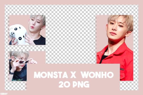 #1 Wonho | Png Pack by jinisxart on DeviantArt