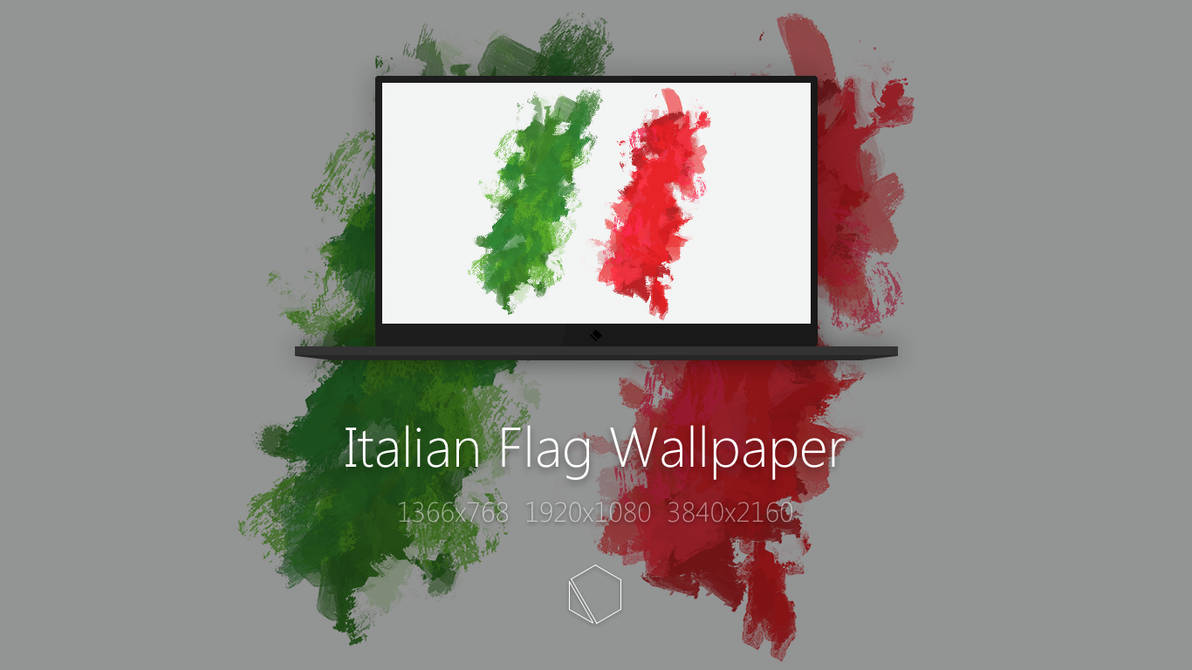 Italian Flag Wallpaper by TheButterCat on DeviantArt