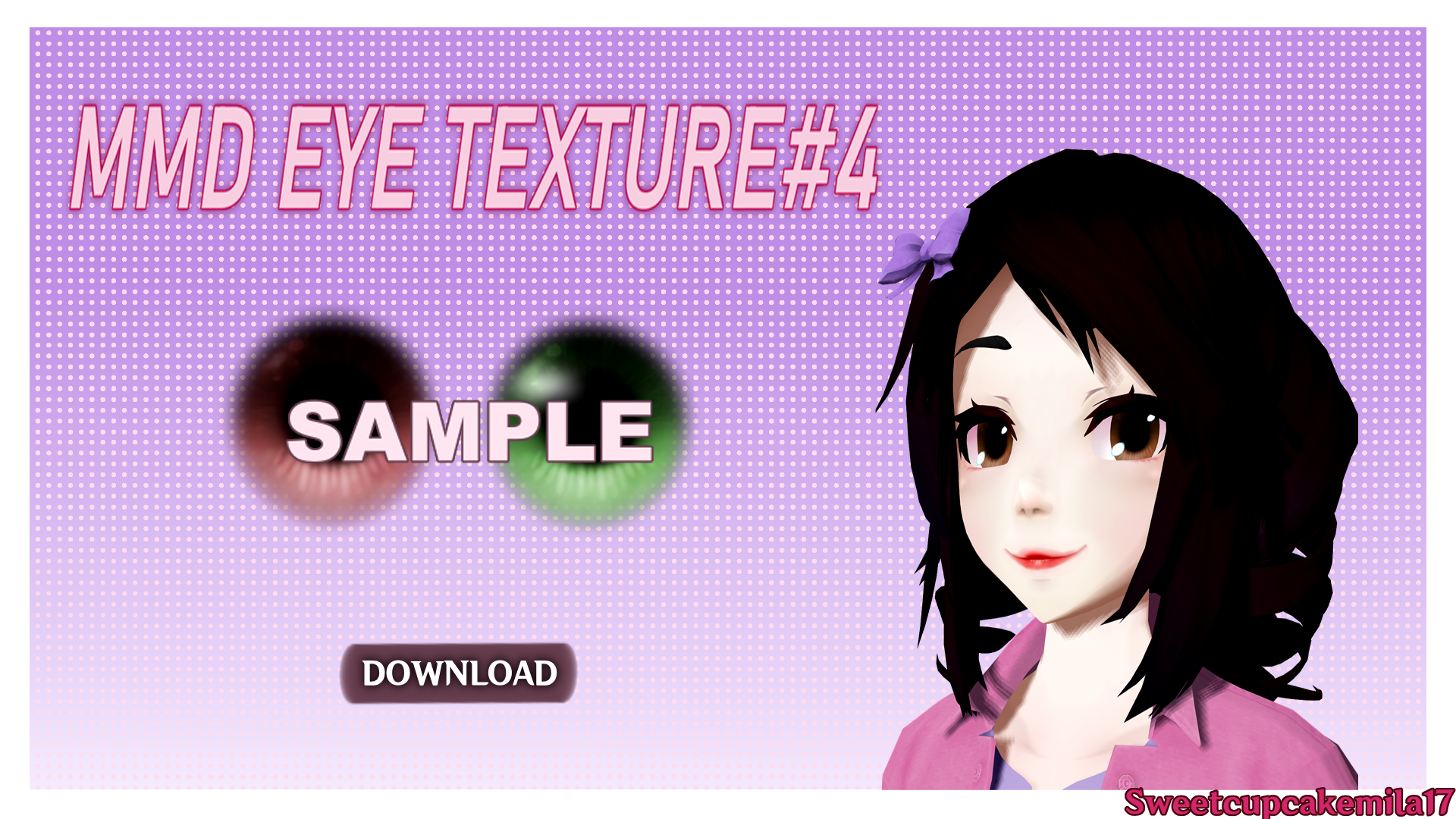 MMD Eye Texture Pack #4 Download by Sweetcupcakemila17 on DeviantArt