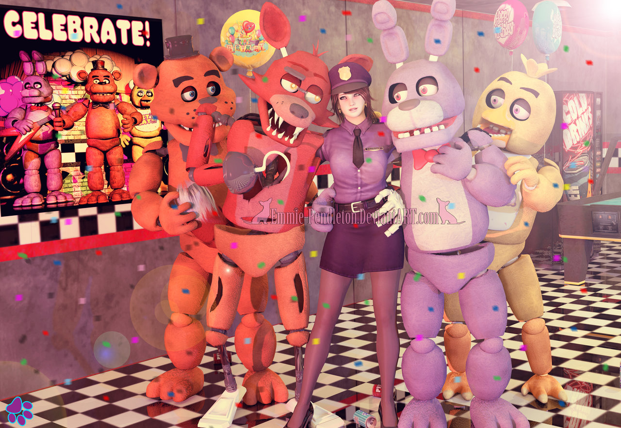 FNAF models XNALara reupload by MamaMangle on DeviantArt