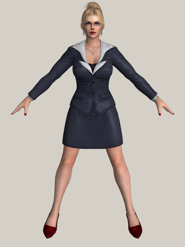 DOA5LR Rachel Costume 002 XPS Model by crazydoafan4 on DeviantArt