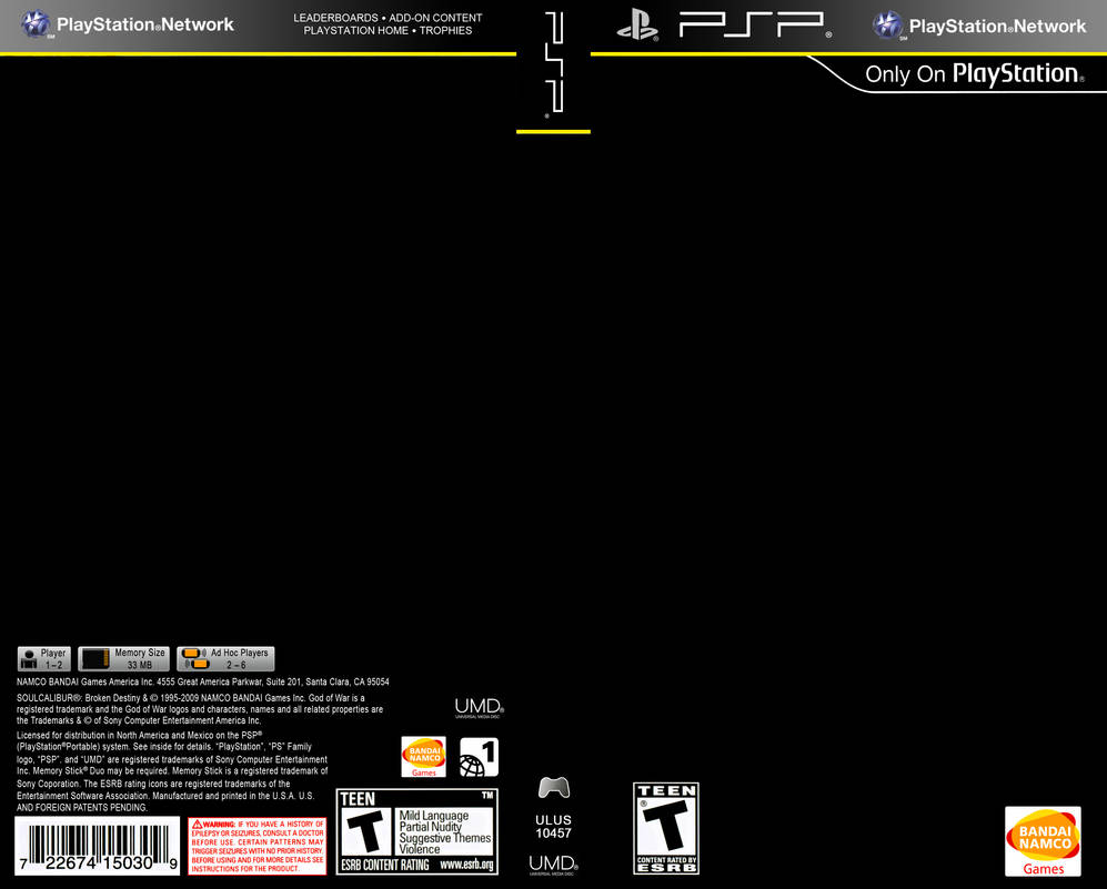 PSP - Cover template (PSD) by BigMachete on DeviantArt