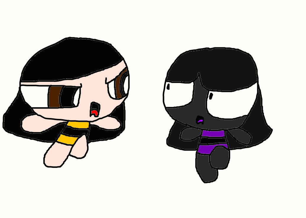 A Drawing of Lacey jumpscares Phantom Bubbles by LaceyPowerPuffGirl on ...