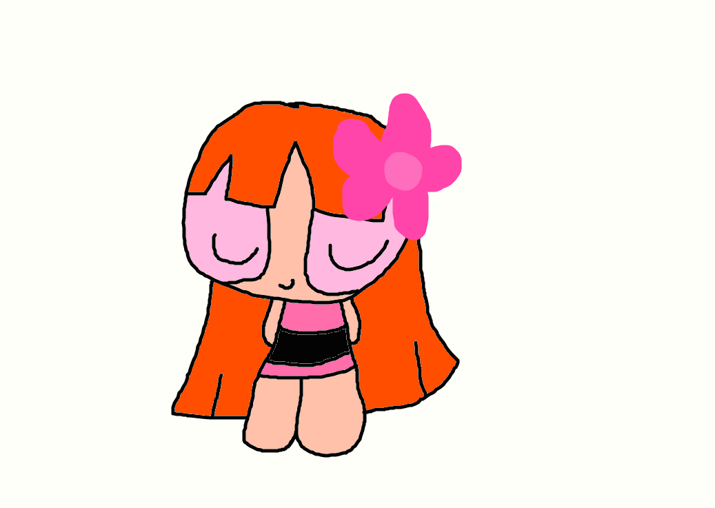 Cuteness Drawing of Blossom by LaceyPowerPuffGirl on DeviantArt