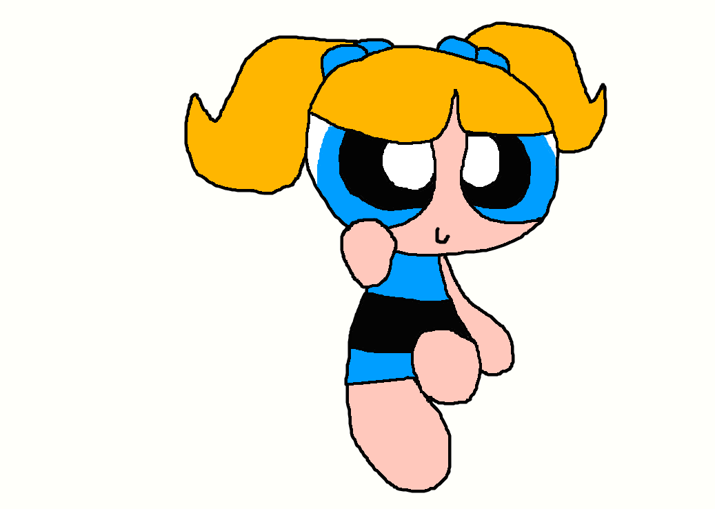 Really Cute Drawing of Bubbles by LaceyPowerPuffGirl on DeviantArt
