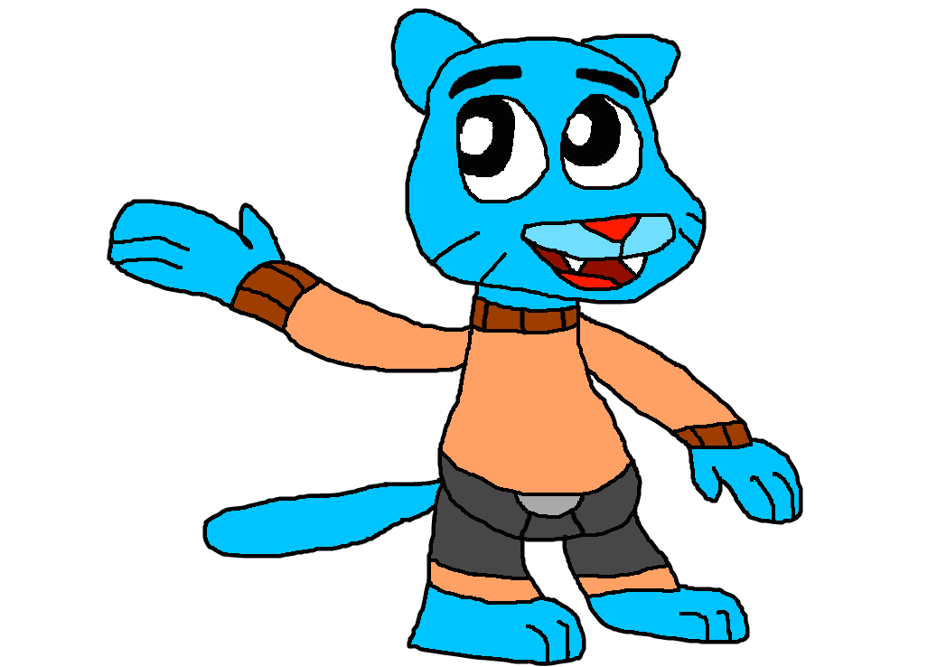 SUPER CUTE Drawing of Gumball by LaceyPowerPuffGirl on DeviantArt