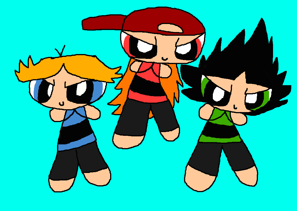RowdyRuff Boys Drawing by LaceyPowerPuffGirl on DeviantArt