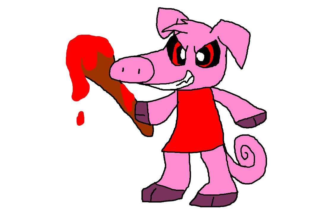 Piggy Drawing by LaceyPowerPuffGirl on DeviantArt