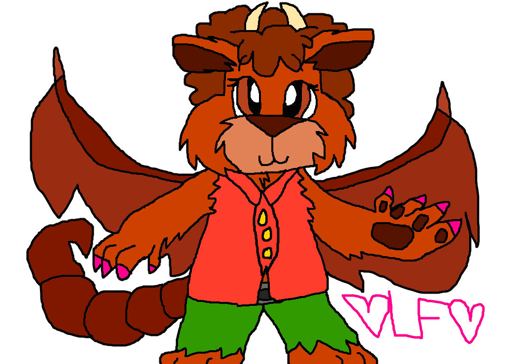 Onward Drawing of Corey the Manticore by LaceyPowerPuffGirl on DeviantArt