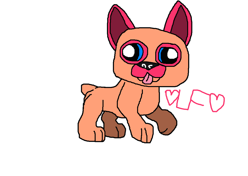 ~Animal Jam Play Wild Drawing~French Bulldog by LaceyPowerPuffGirl on ...