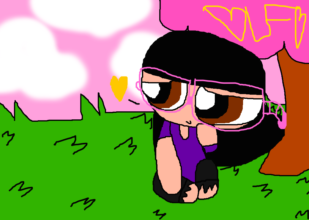 ~Drawing~ Being cute outside by LaceyPowerPuffGirl on DeviantArt