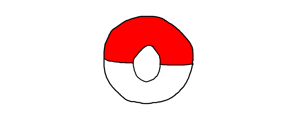Just a Drawing of a PokeBall by LaceyPowerPuffGirl on DeviantArt