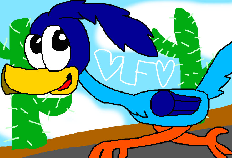 Just a Drawing of Roadrunner by LaceyPowerPuffGirl on DeviantArt