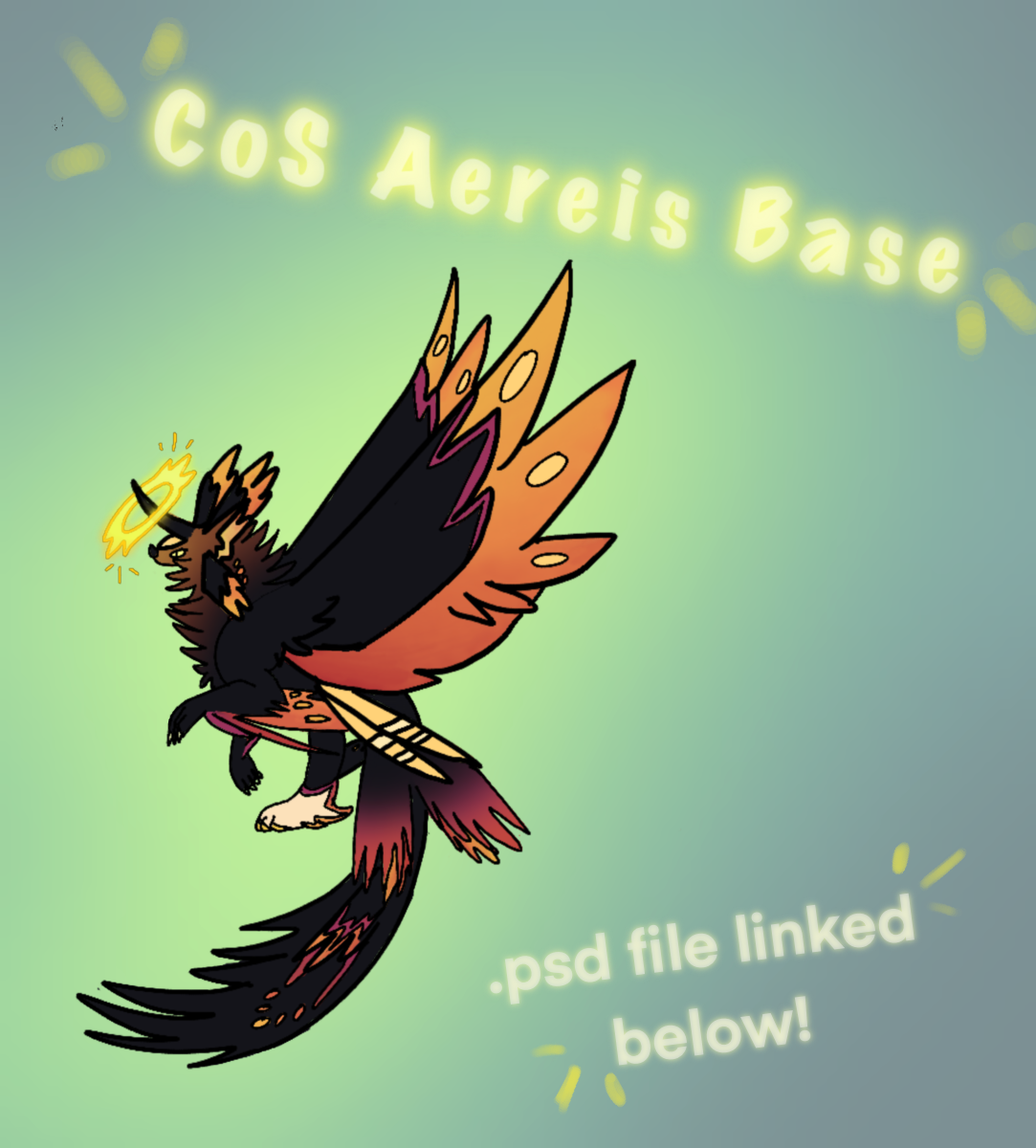 F2U CoS Aereis Base by EquinoxtheWingedWolf on DeviantArt