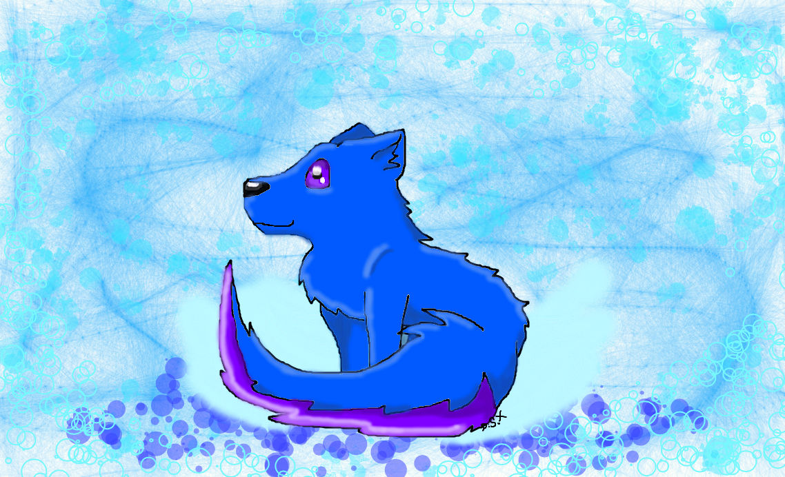 Fluffy Wolfie by SapphiraX on DeviantArt