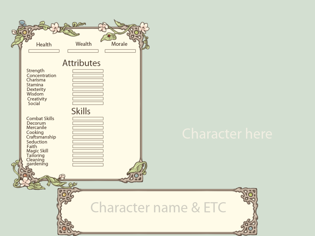 VolSa: Blank Stat Detail Sheet by DizDear on DeviantArt