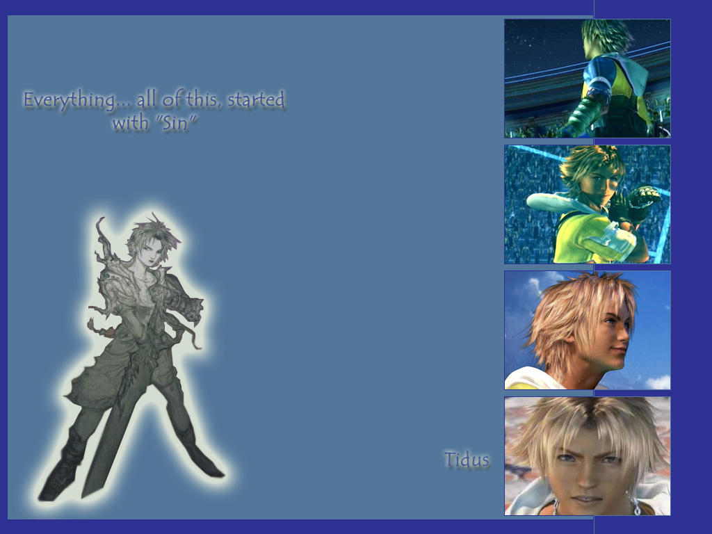 FFX Tidus wallpaper by bijoyuna on DeviantArt