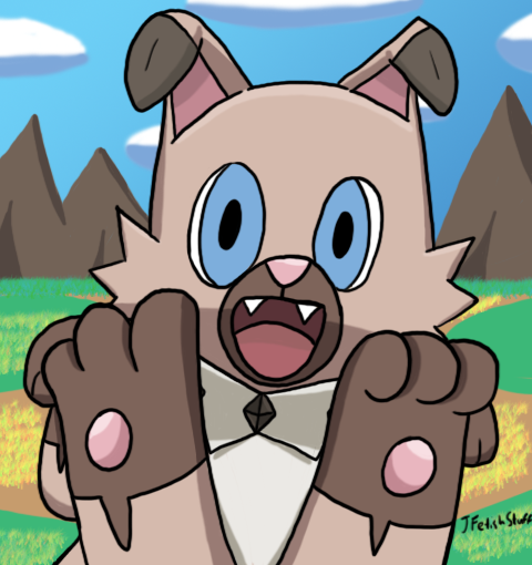 Rockruff's Paws by ZRealms100 on DeviantArt