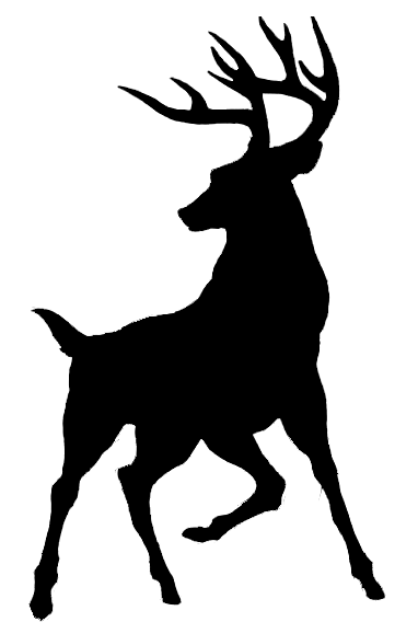 Stag outline by wuffyfox on DeviantArt