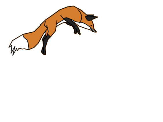Leaping Fox by wuffyfox on DeviantArt