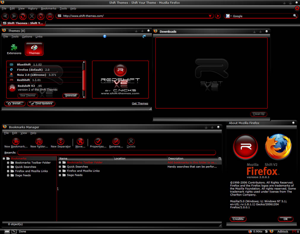 RedShift V2 RC1 by Shift-Themes on DeviantArt